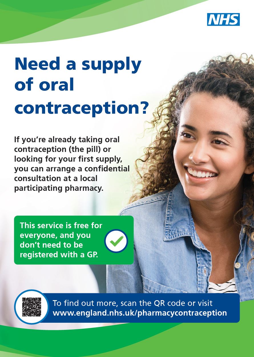 Need a supply of oral contraception? - Oulton Medical Centre